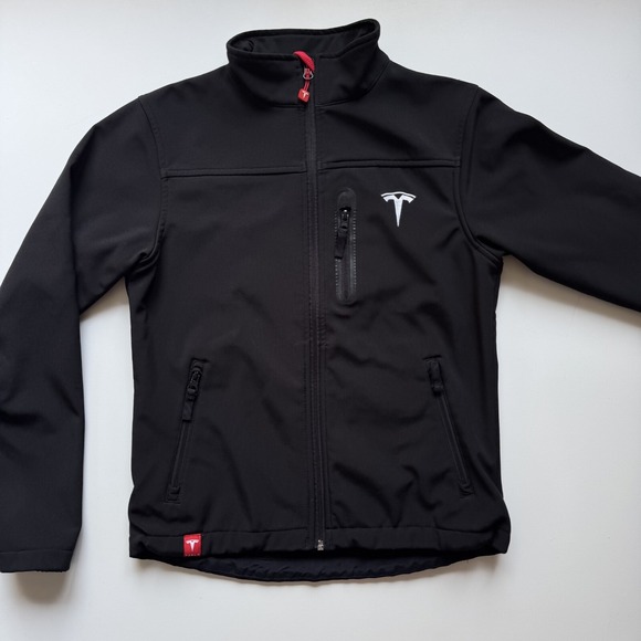 Tesla | Jackets & Coats | Tesla Full Zip Softshell Jacket Xs Black W ...